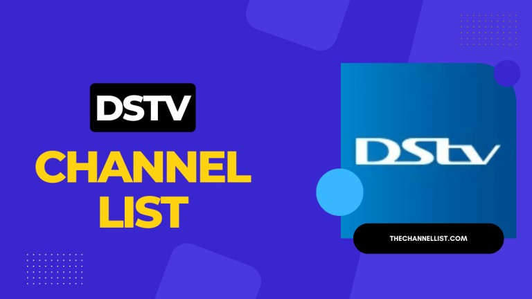 DStv Channel list 2024 | See List of Dstv Channels Here - Infoshoutloud