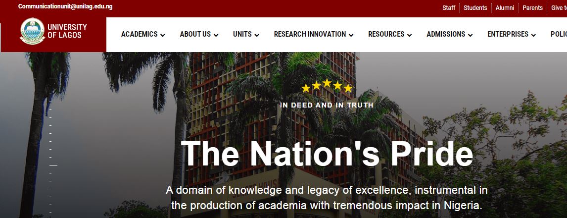 UNILAG Post UTME Screening Form for 2025/2026 Academic Session | Apply ...